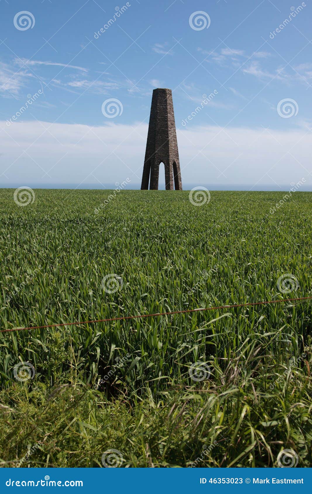 The Daymark stock image. Image of landscape, historic - 46353023