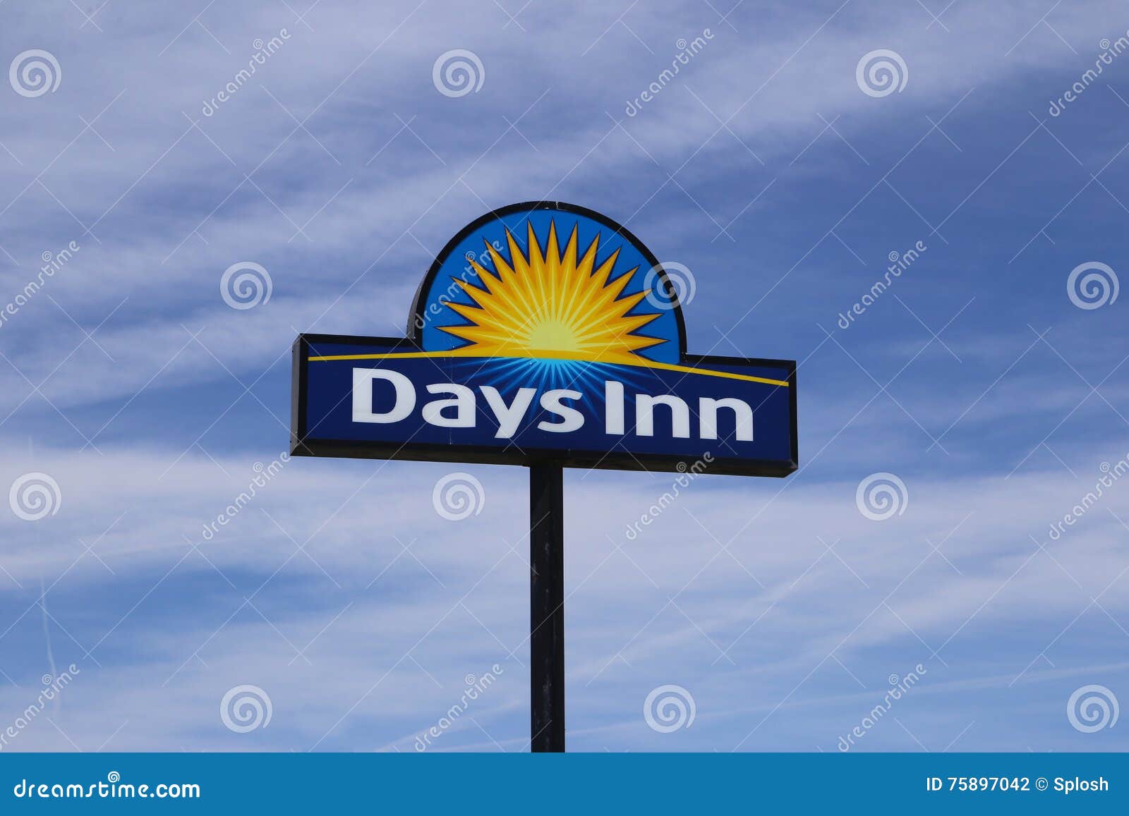 Days inn sign editorial photography. Image of lodging - 75897042