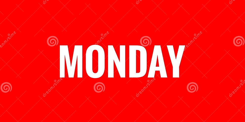 Days of the Week Header Illustration Stock Illustration - Illustration ...