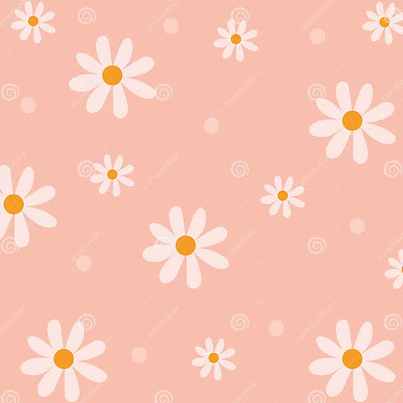 Daysi pattern design stock vector. Illustration of nature - 238746973