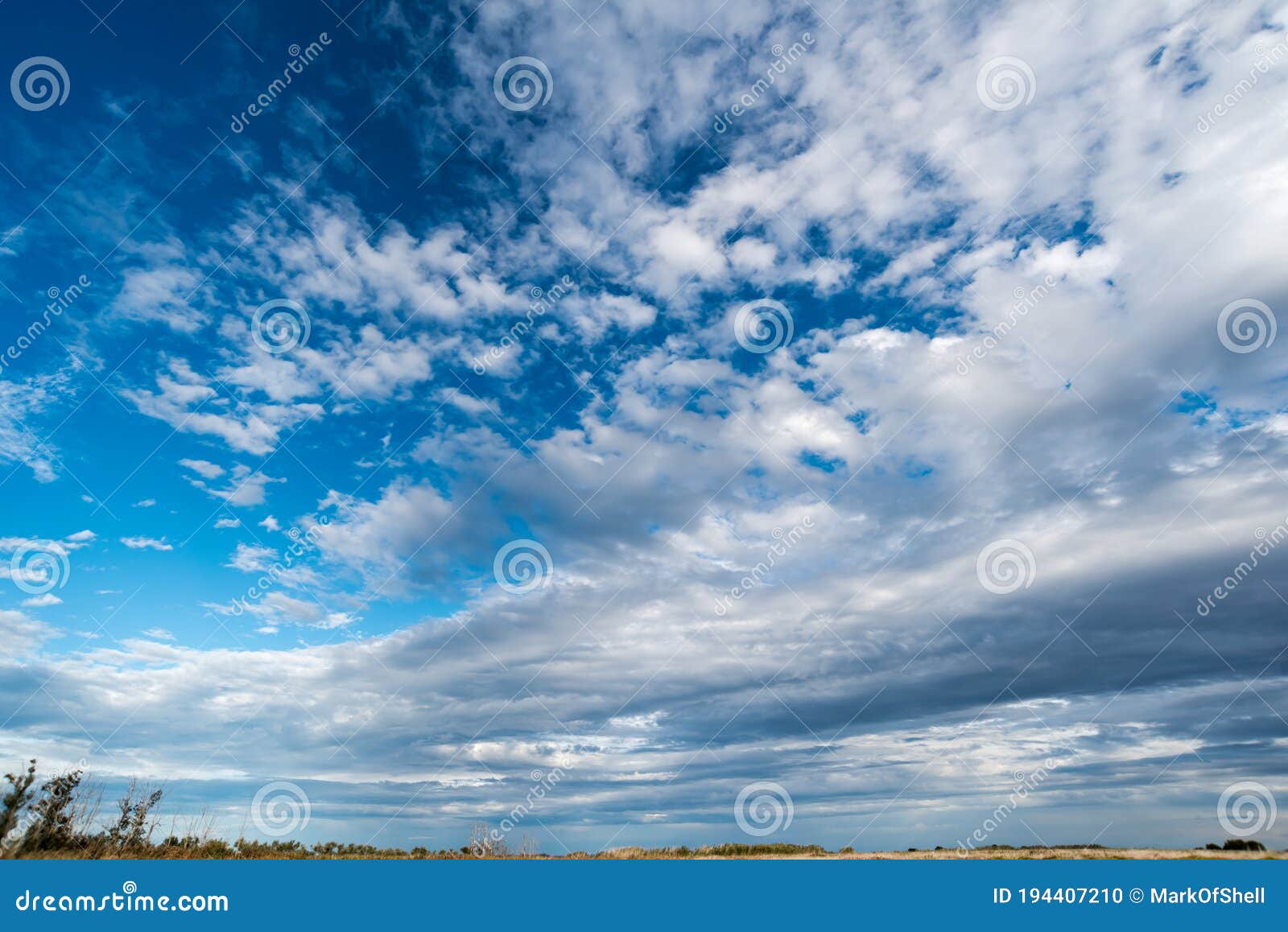Daytime Sky with Heavy Clouds and Dark Weather Stock Photo - Image of ...