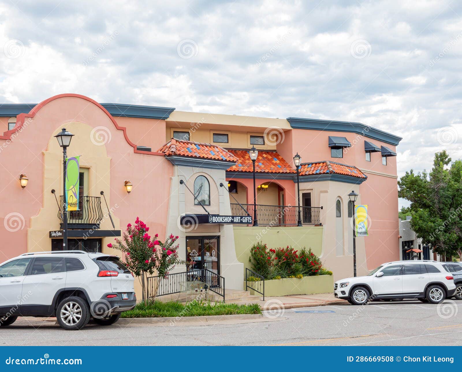 Daytime View of the Building of Paseo Arts District Editorial Stock ...