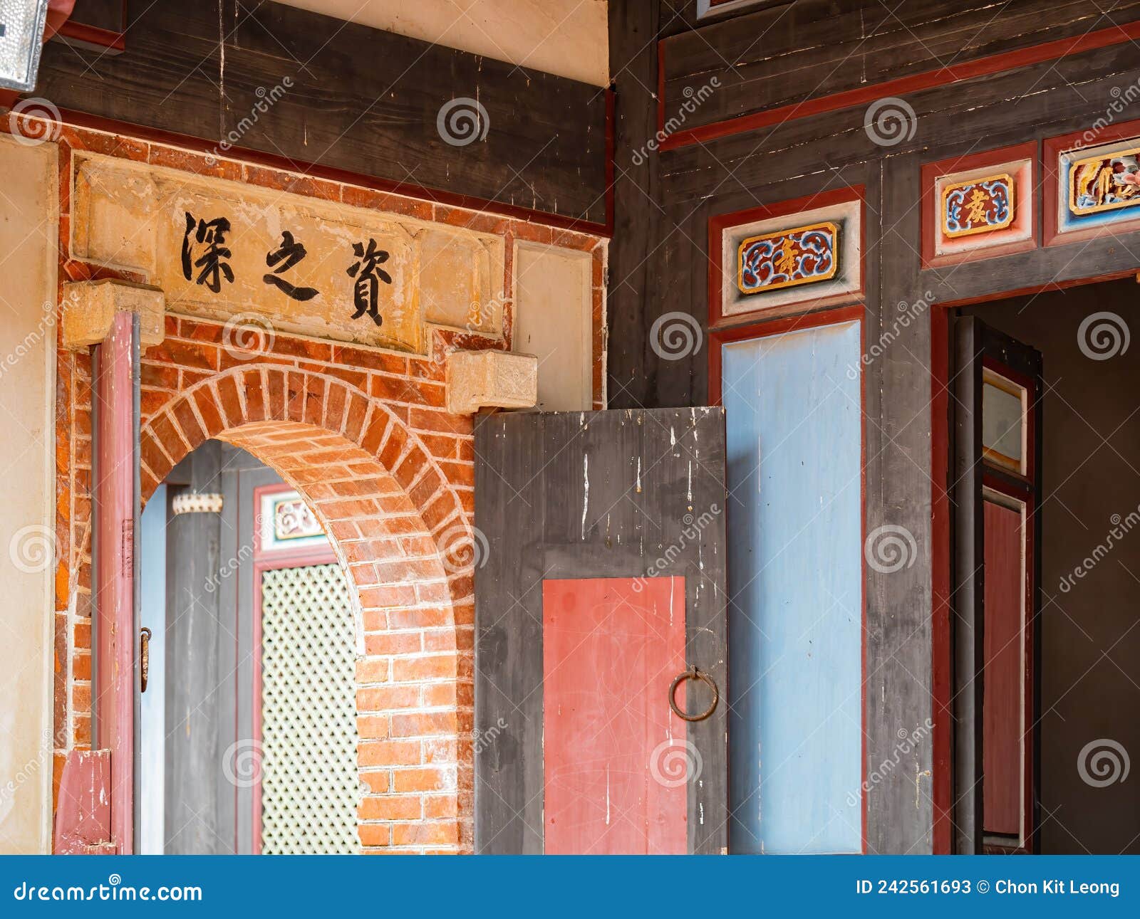 Daytime View of the Building in Shuitou Village Editorial Stock Photo ...