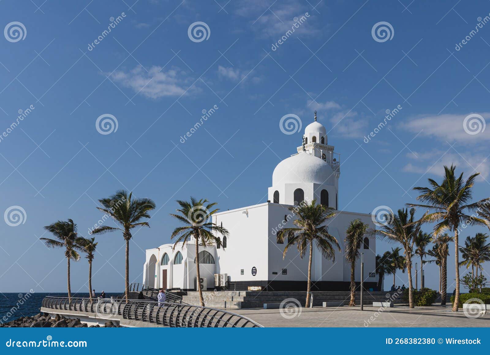Mosque In Jeddah Between The Buildings Royalty-Free Stock Photo ...