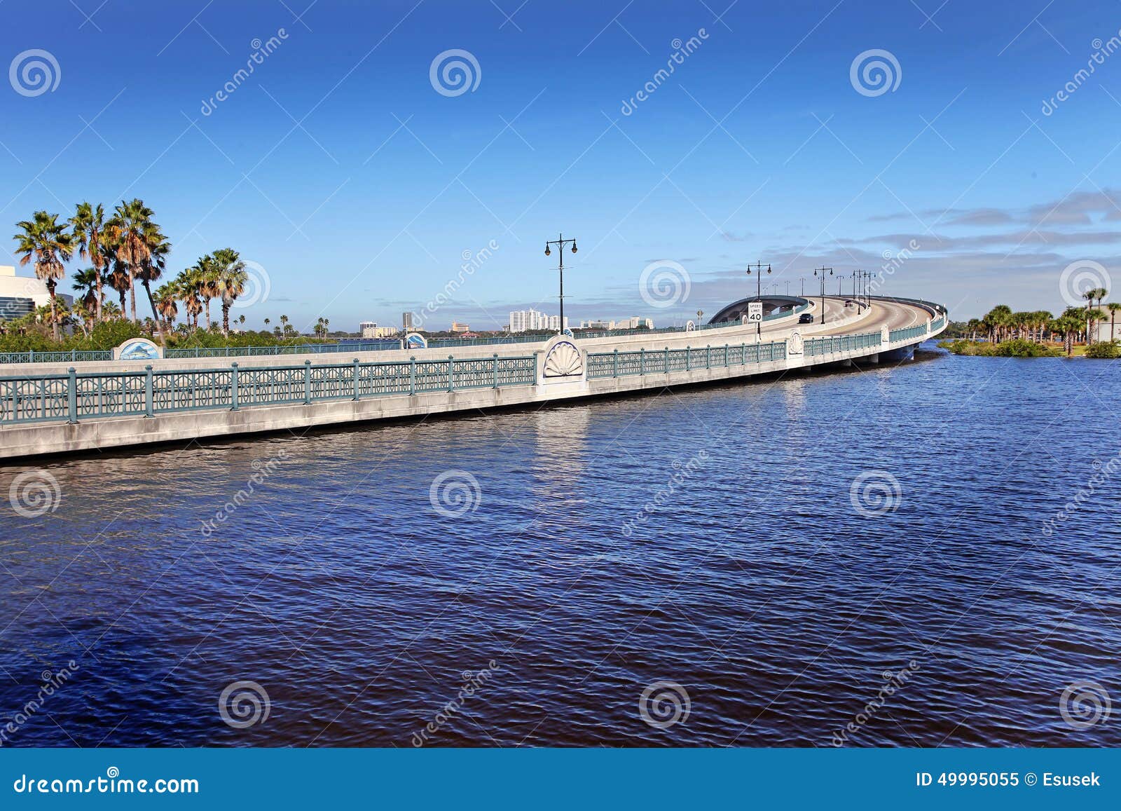 Daytona Beach, Florida, USA Skyline. Stock Image - Image of states ...