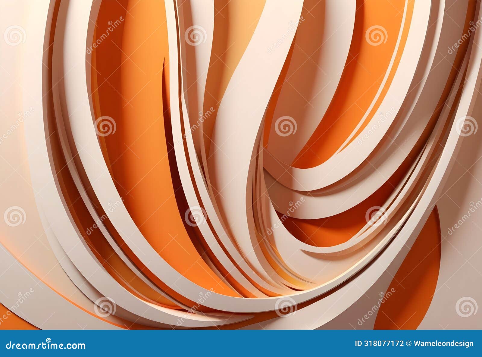 Dazzling, Amorphous 3D Structures in a Prismatic Color Scheme Stock ...