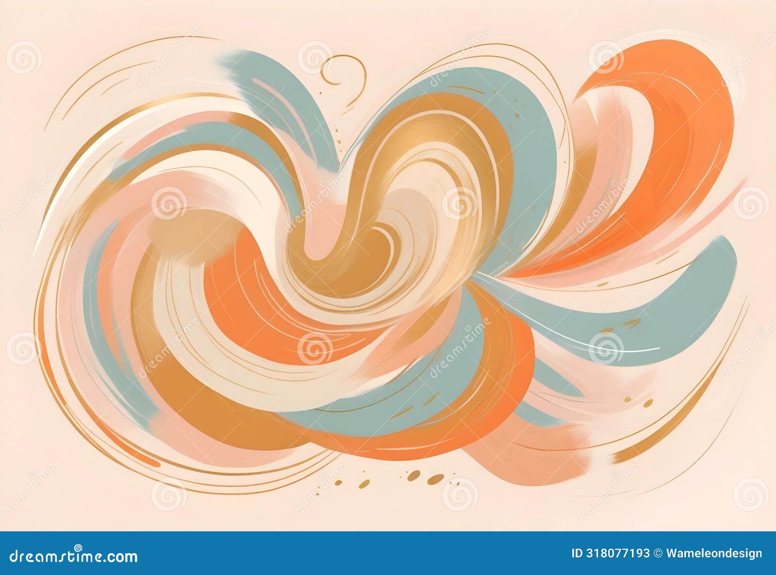 Dazzling, Amorphous 3D Structures in a Prismatic Color Scheme Stock ...