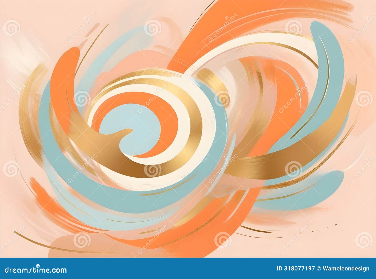 Dazzling, Amorphous 3D Structures in a Prismatic Color Scheme Stock ...