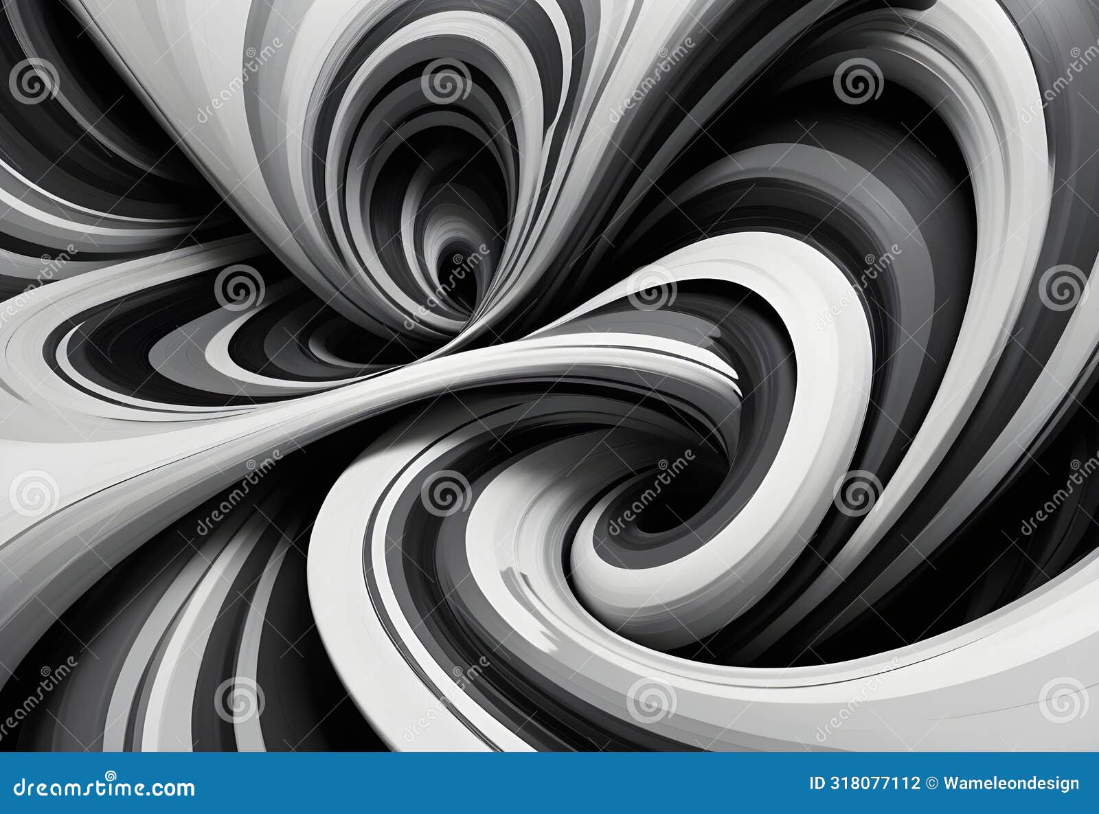 Dazzling, Amorphous 3D Structures in a Prismatic Color Scheme Stock ...