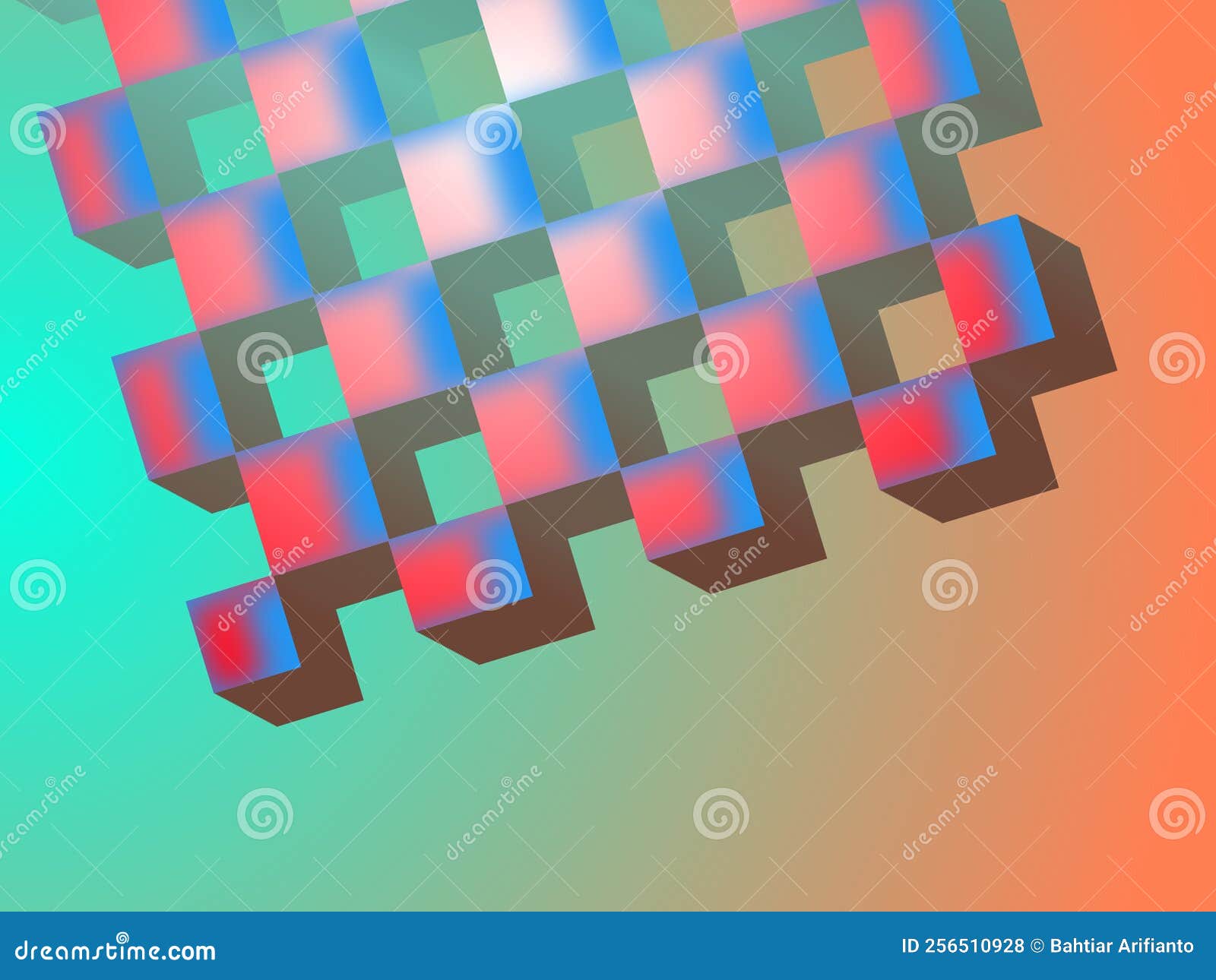 Abstract Checkered Background Illustration Stock Illustration ...