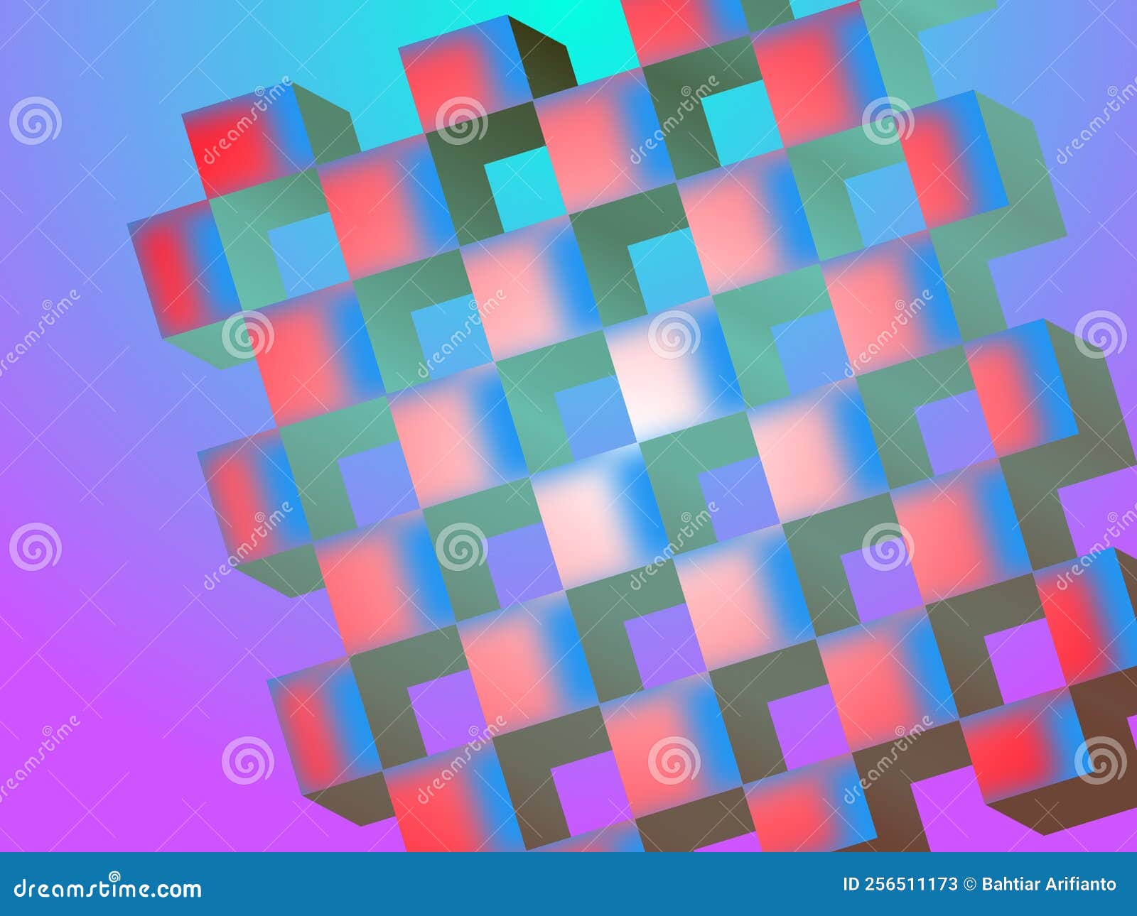 Abstract Checkered Background Illustration Stock Illustration ...