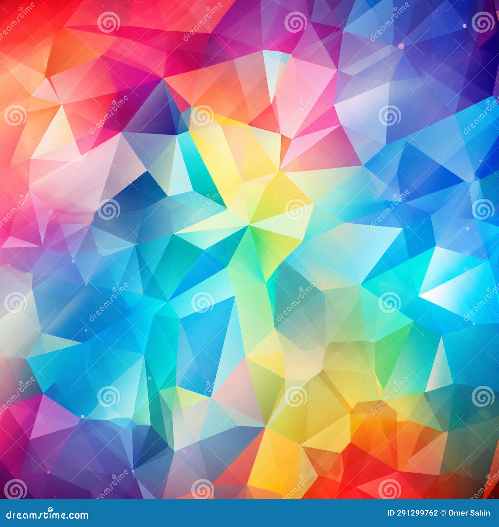 Dazzling Prism with Gradient Patterns Stock Illustration - Illustration ...