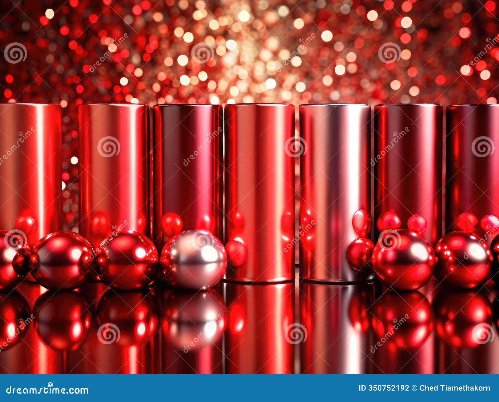 Dazzling Red Chrome Gradient Textures a Premium Collection of Metallic ...