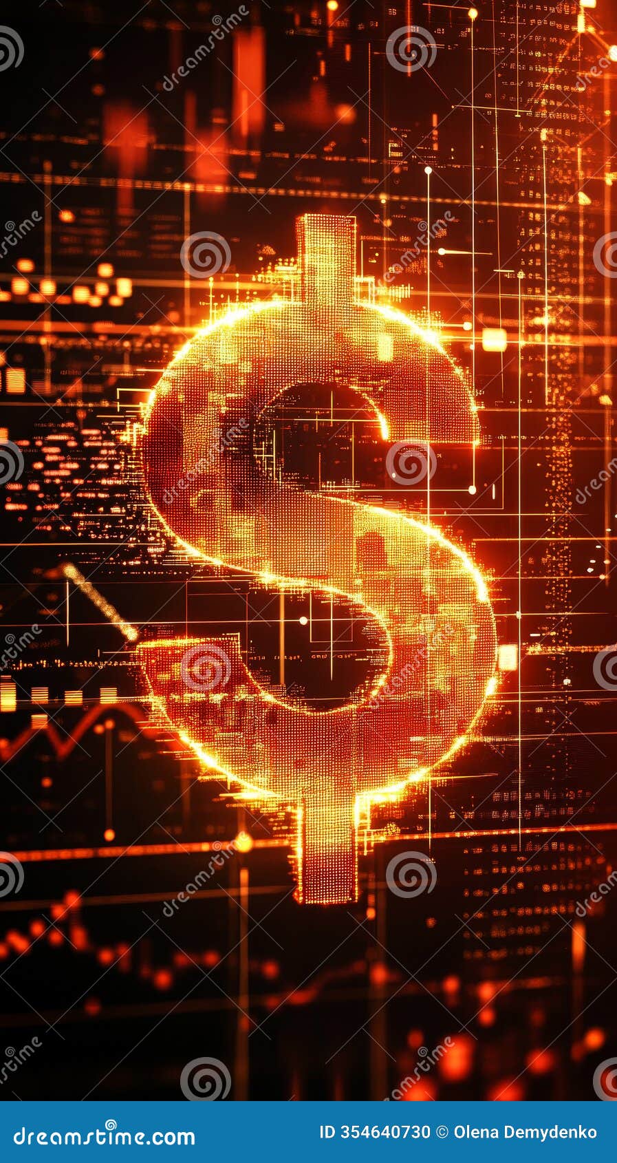 Dazzling Visual Representation of Currency Symbols Highlights the ...