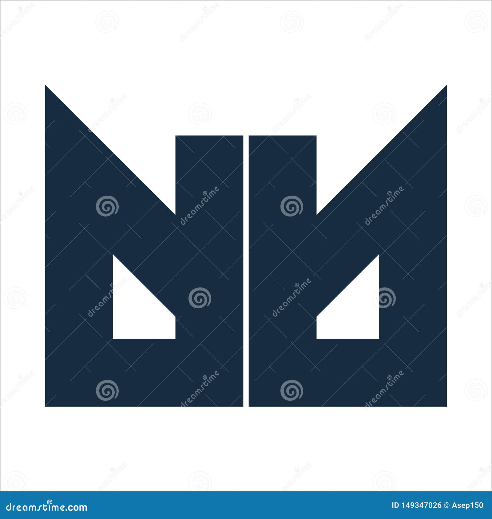 Db, Dd, Dmb. Dmd Initials Geometric Letter Company Logo Stock Vector ...