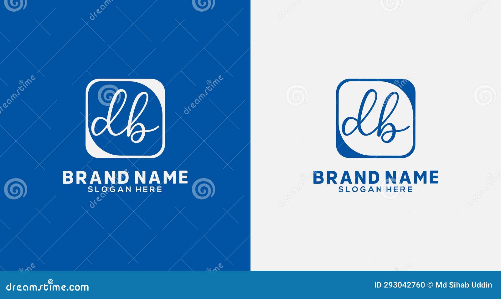 Db Letter Handwriting Signature Logo Db Logo Db Icon Design Stock ...