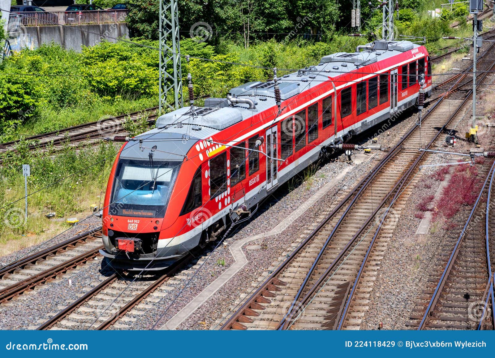 DB Regio train editorial stock image. Image of alstom - 224118429