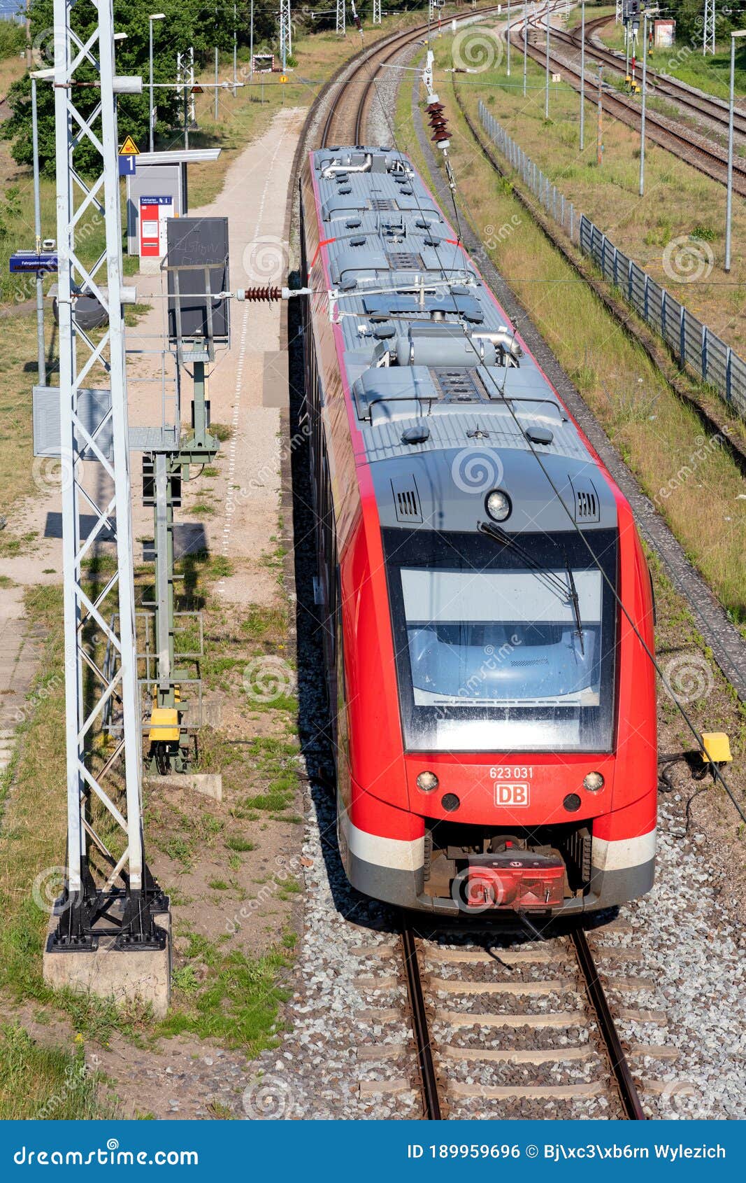 DB Regio train editorial photo. Image of commuter, coach - 189959696