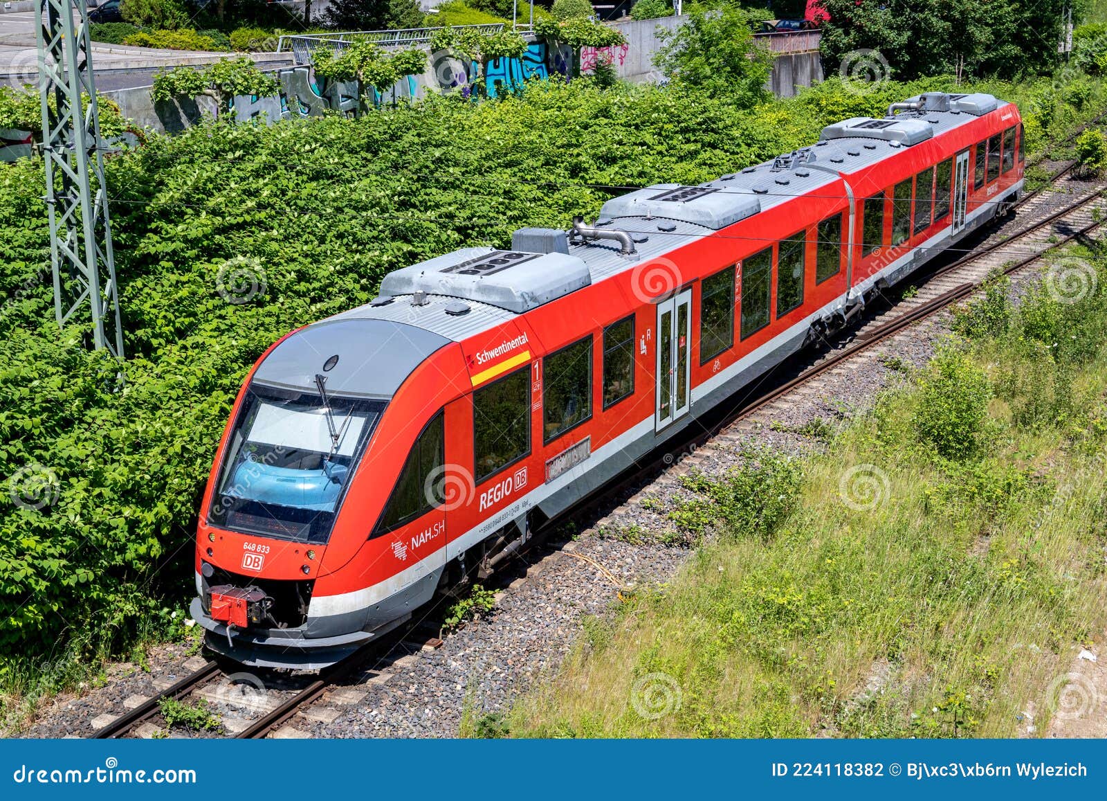 DB Regio train editorial photography. Image of tourism - 224118382