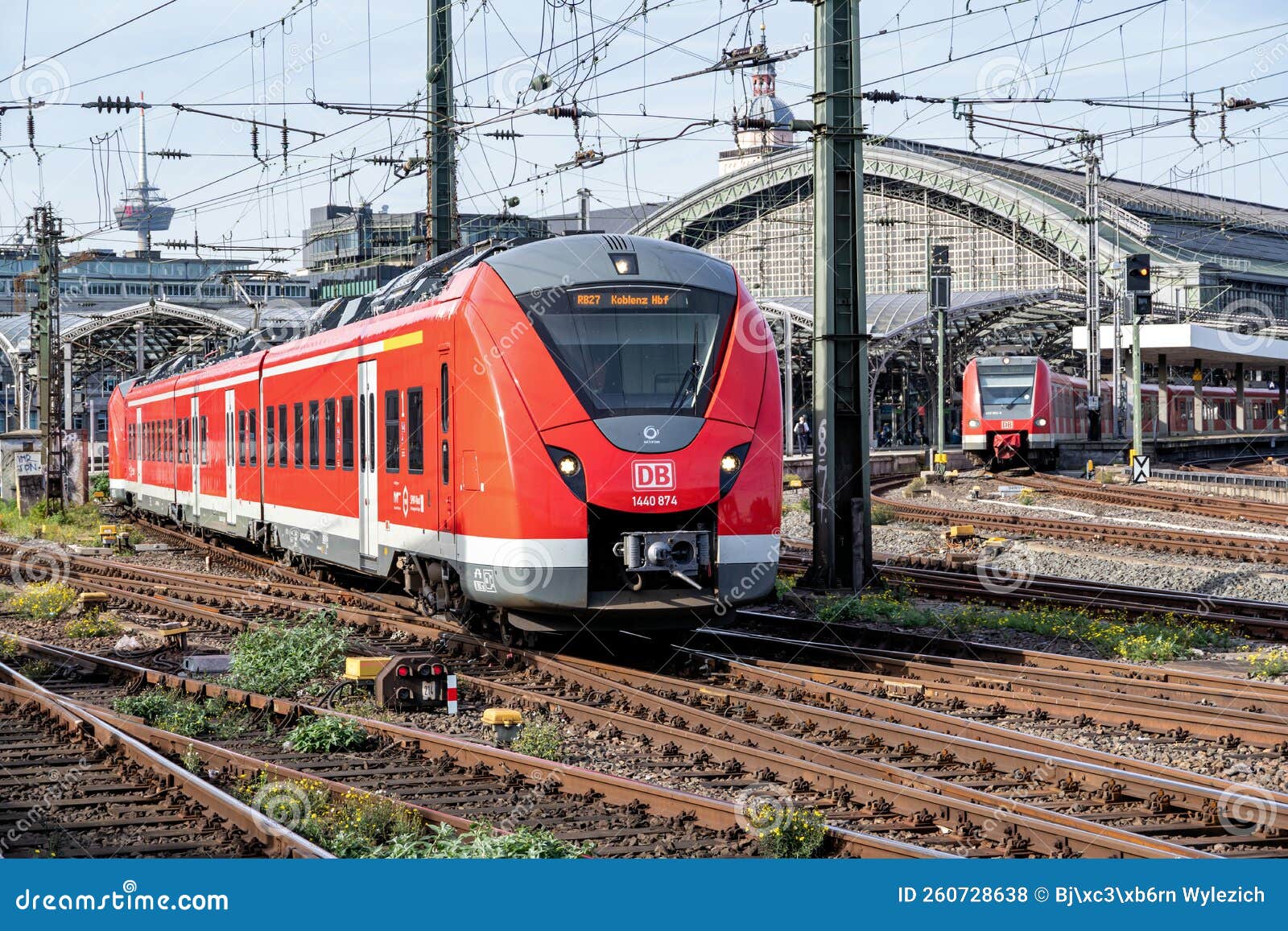 DB Regio train editorial stock photo. Image of railcar - 260728638