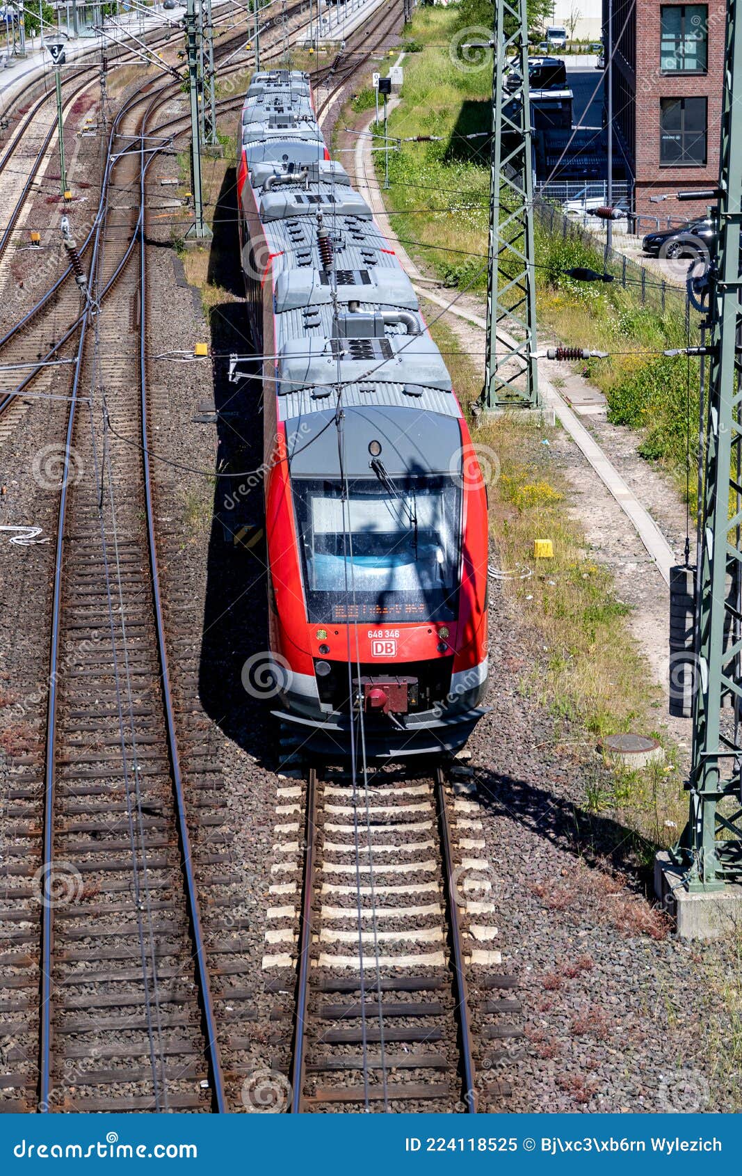 DB Regio train editorial image. Image of schedule, kiel - 224118525