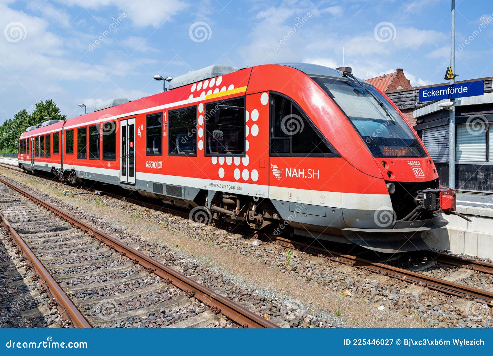 DB Regio train editorial photography. Image of coach - 225446027