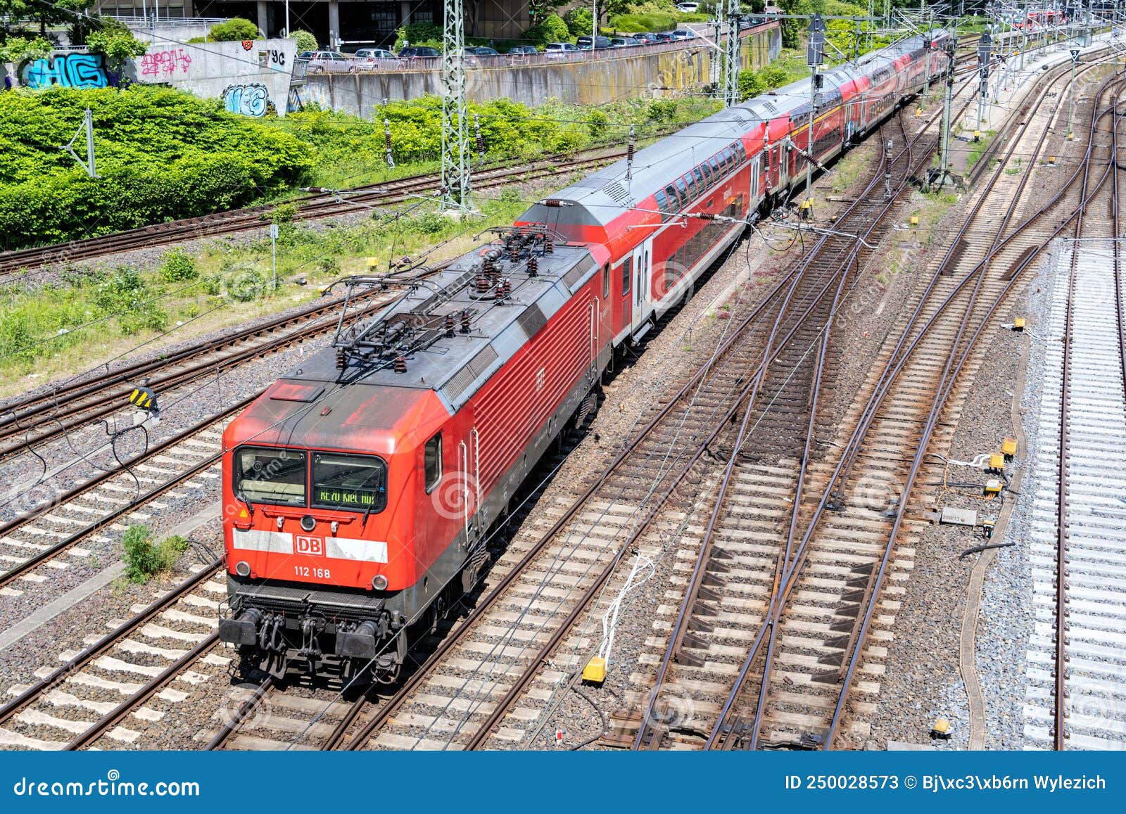 DB regional train editorial stock photo. Image of regional - 250028573