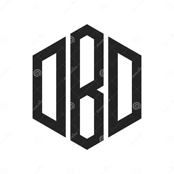 DBD Logo Design. Initial Letter DBD Monogram Logo Using Hexagon Shape ...