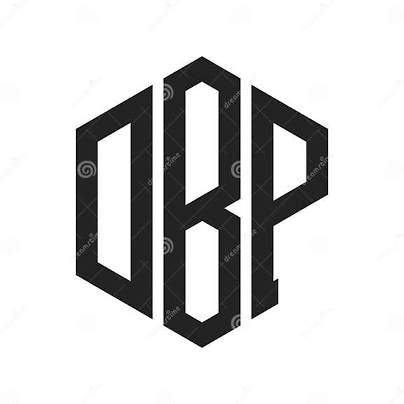 DBP Logo Design. Initial Letter DBP Monogram Logo Using Hexagon Shape ...