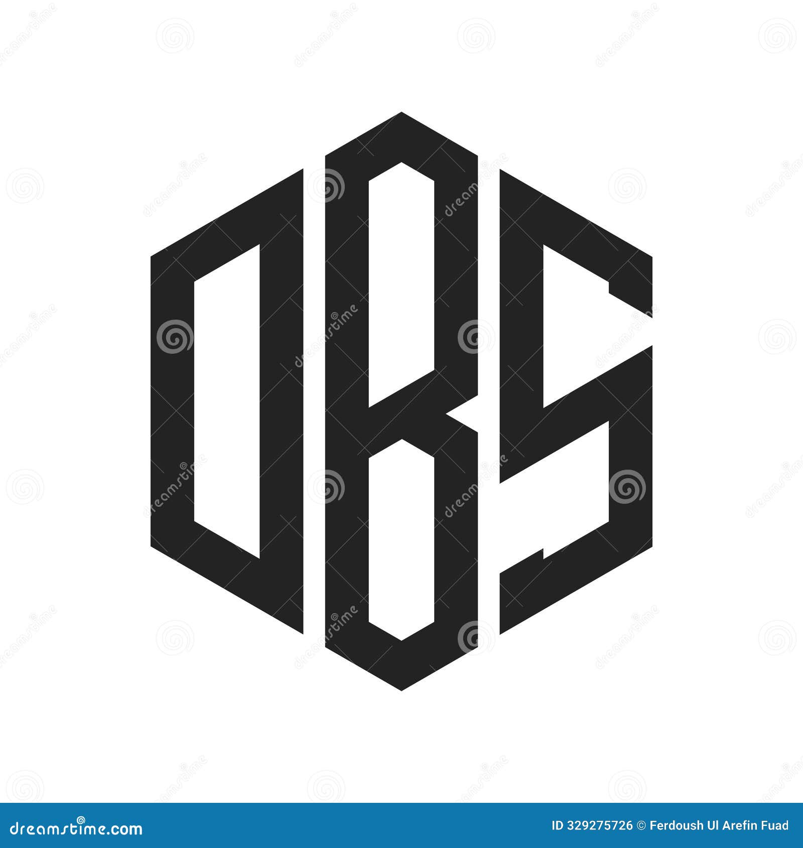 DBS Logo Design. Initial Letter DBS Monogram Logo Using Hexagon Shape ...
