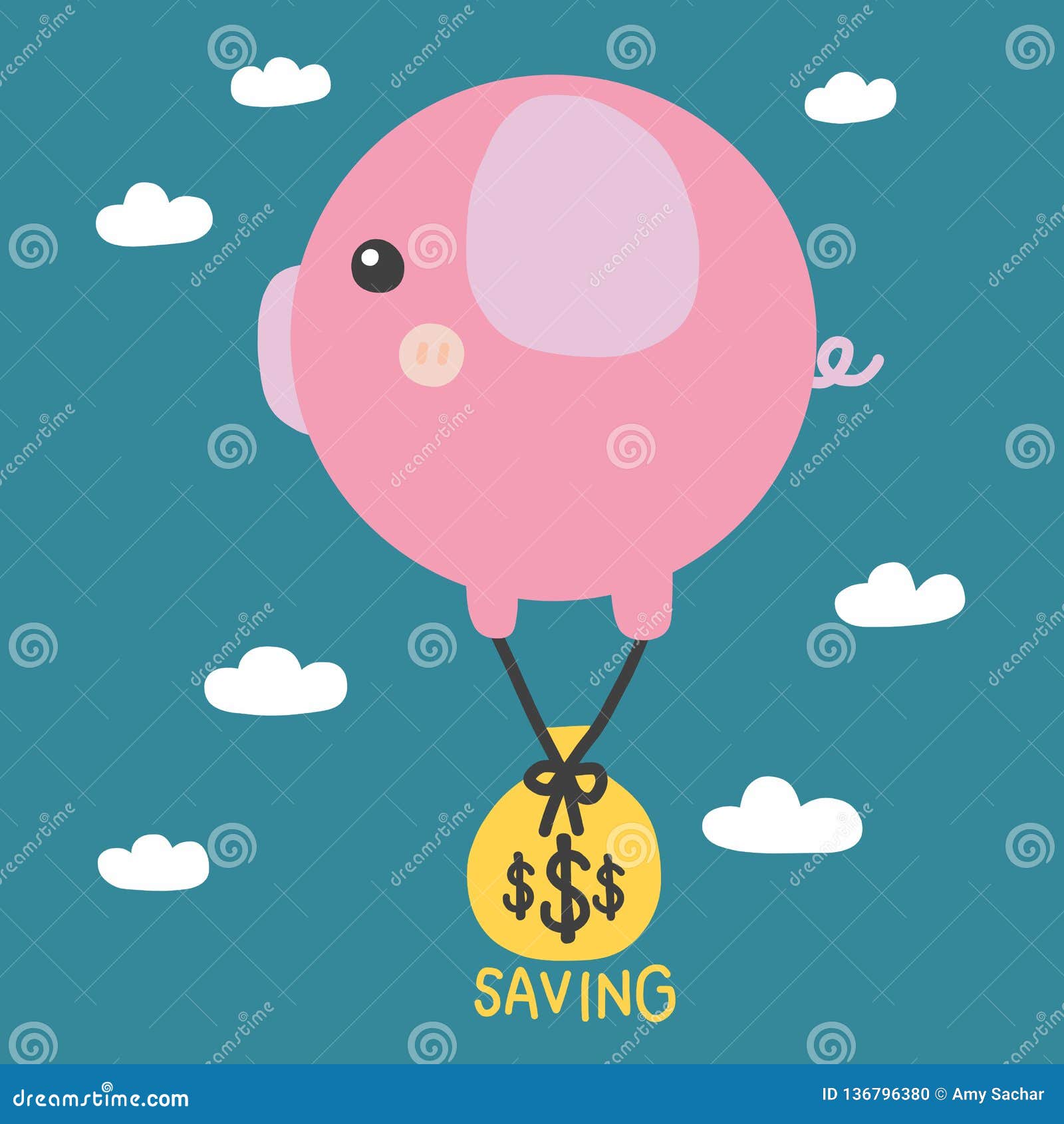 Dollar Crying. Money In Puddle Of Tears. Yearning And Sob Capital ...