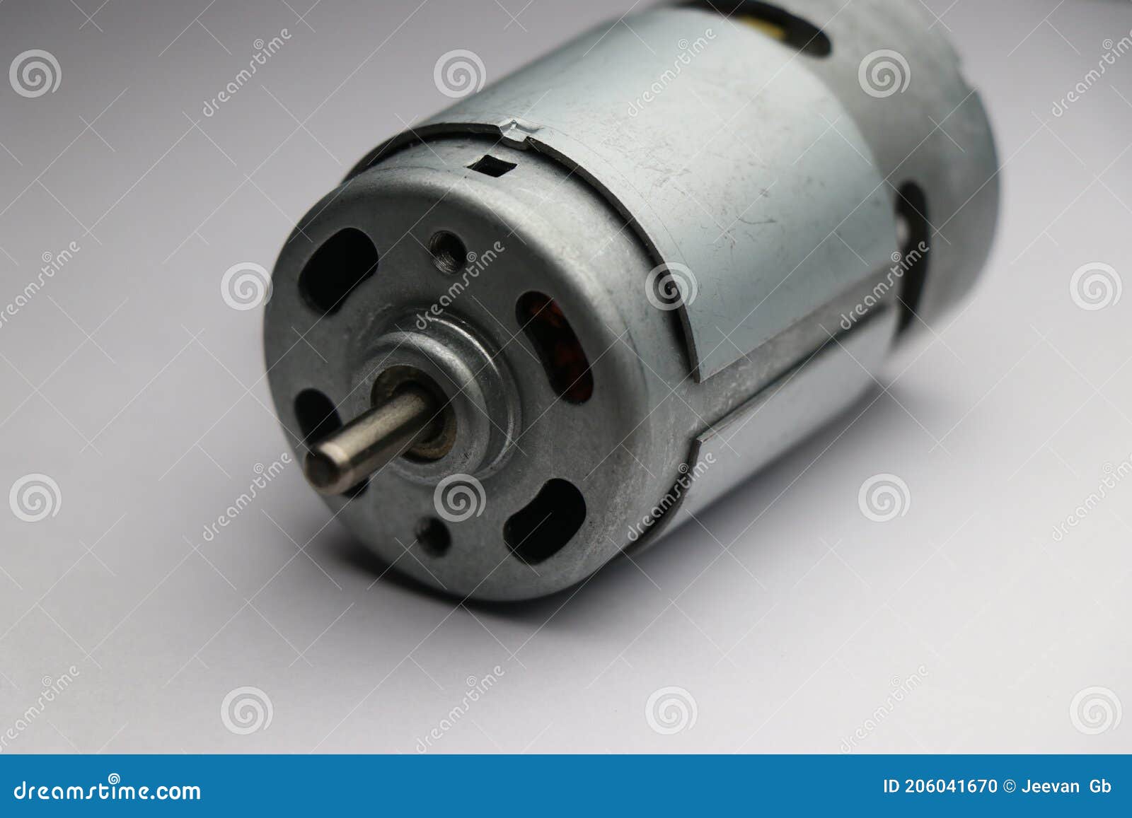 BO Motor Also Called As Dual Shaft Geared Motor On Black Background ...