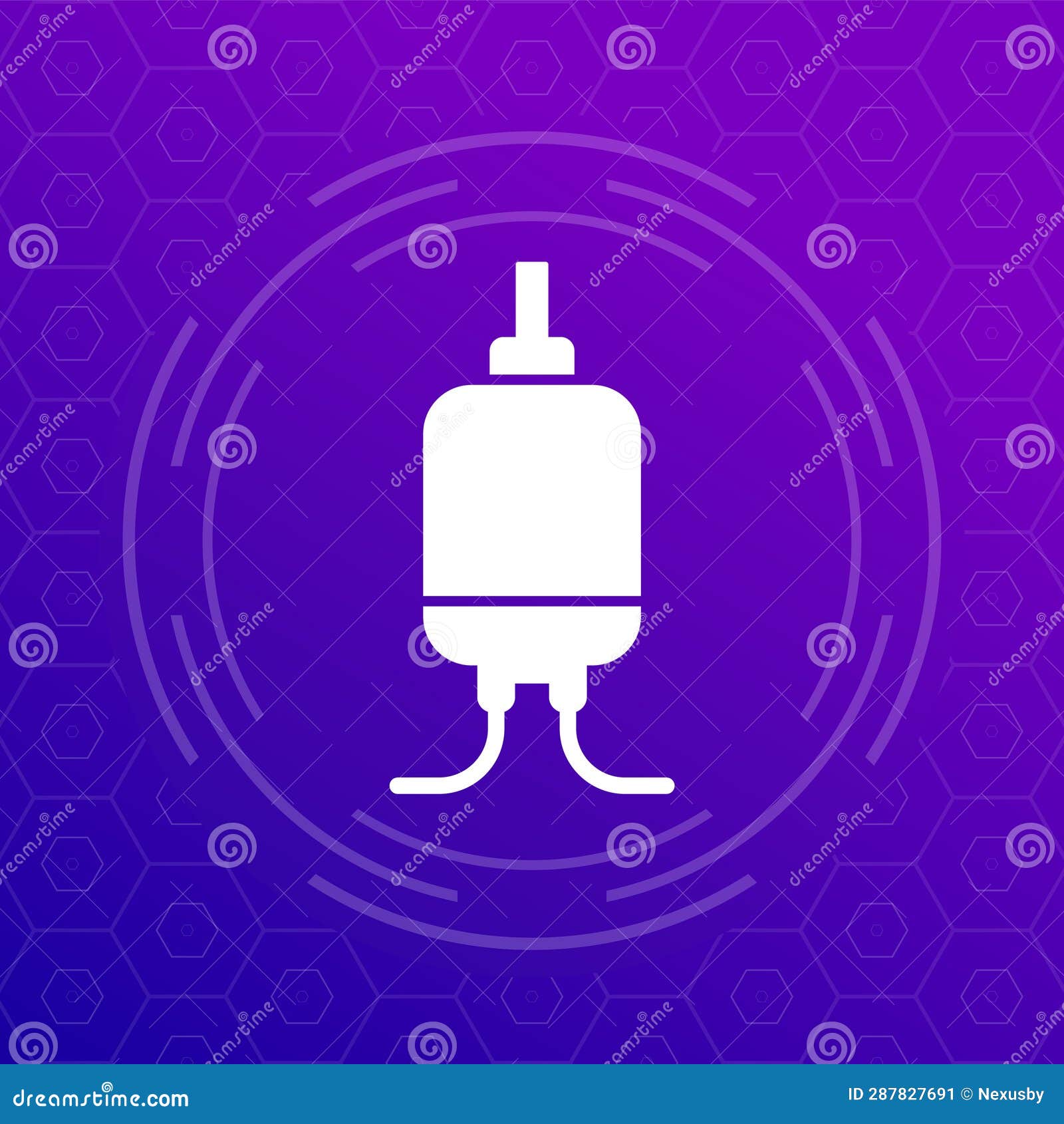 DC motor icon for web stock vector. Illustration of electrical - 287827691