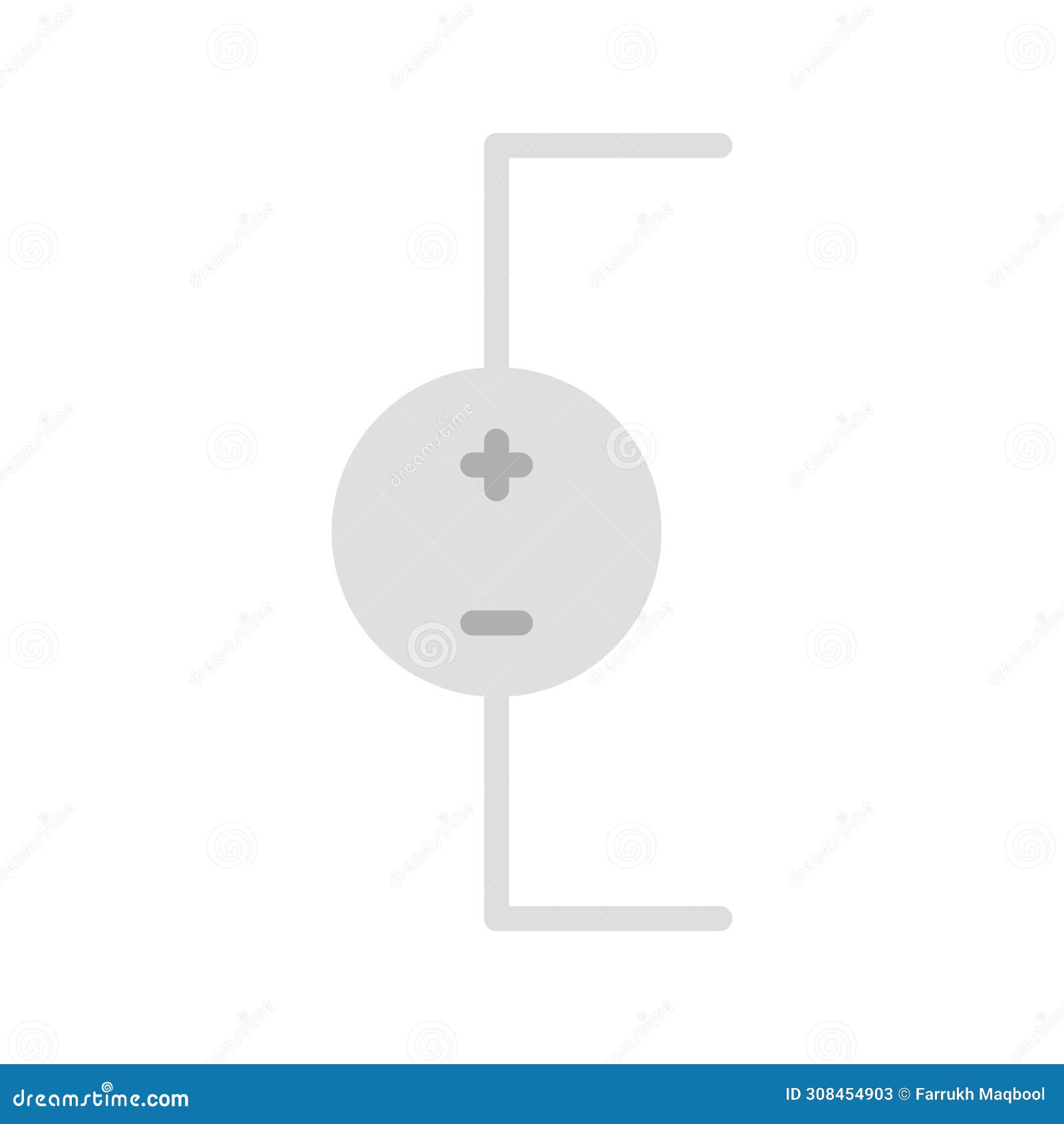 Set DC Voltage Source, Leaf Eco Symbol, Ampere Meter, Multimeter And ...