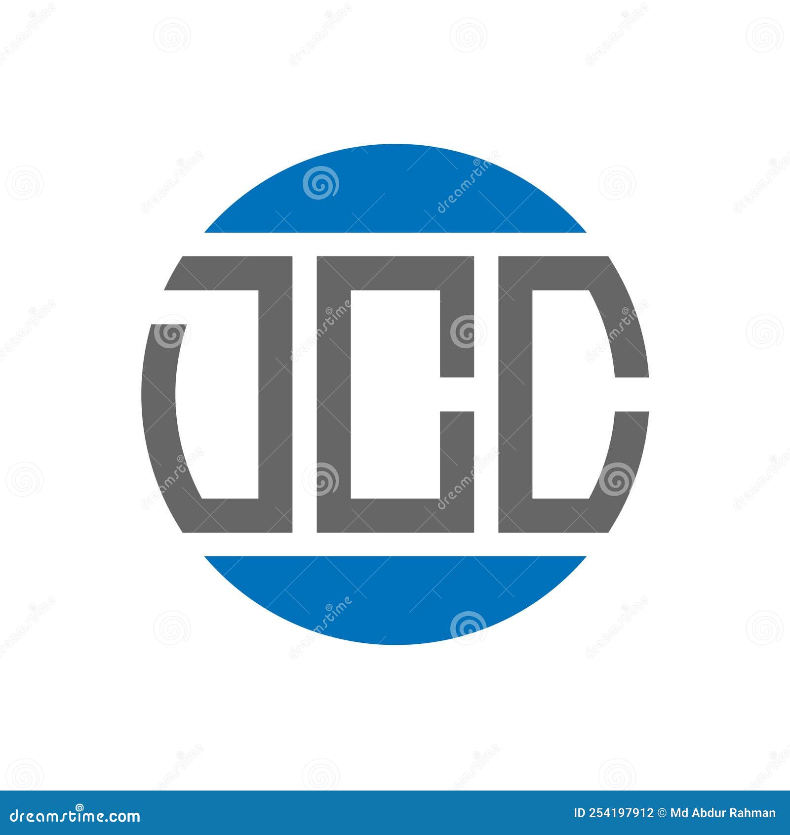 DCC Letter Logo Design on White Background. DCC Creative Initials ...
