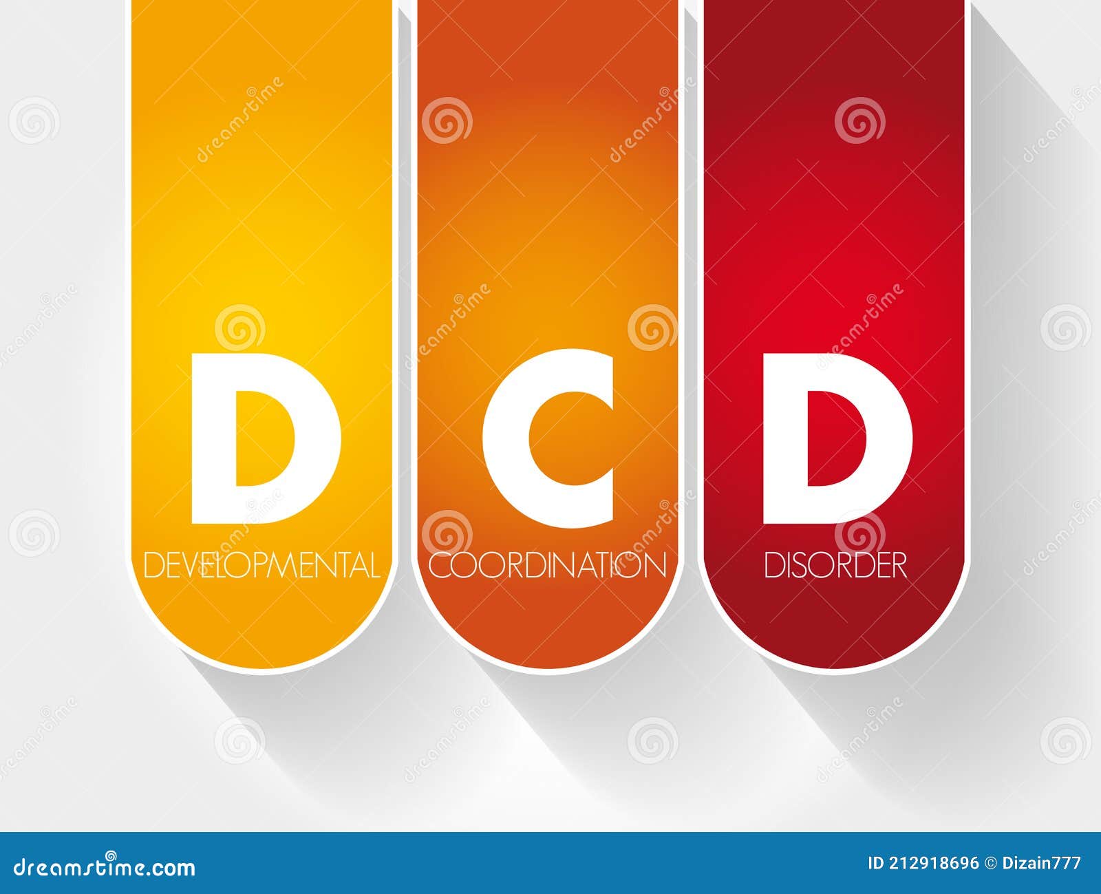 DCD - Developmental Coordination Disorder Acronym, Medical Concept ...