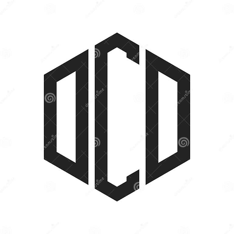 DCD Logo Design. Initial Letter DCD Monogram Logo Using Hexagon Shape ...
