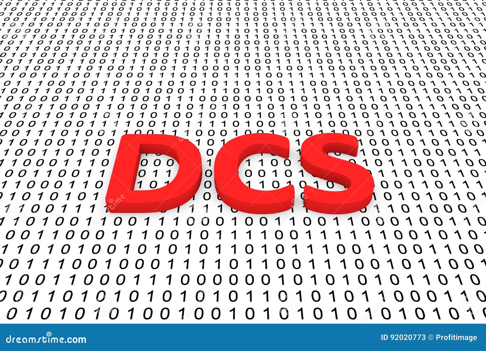 DCS stock illustration. Illustration of information, binary - 92020773