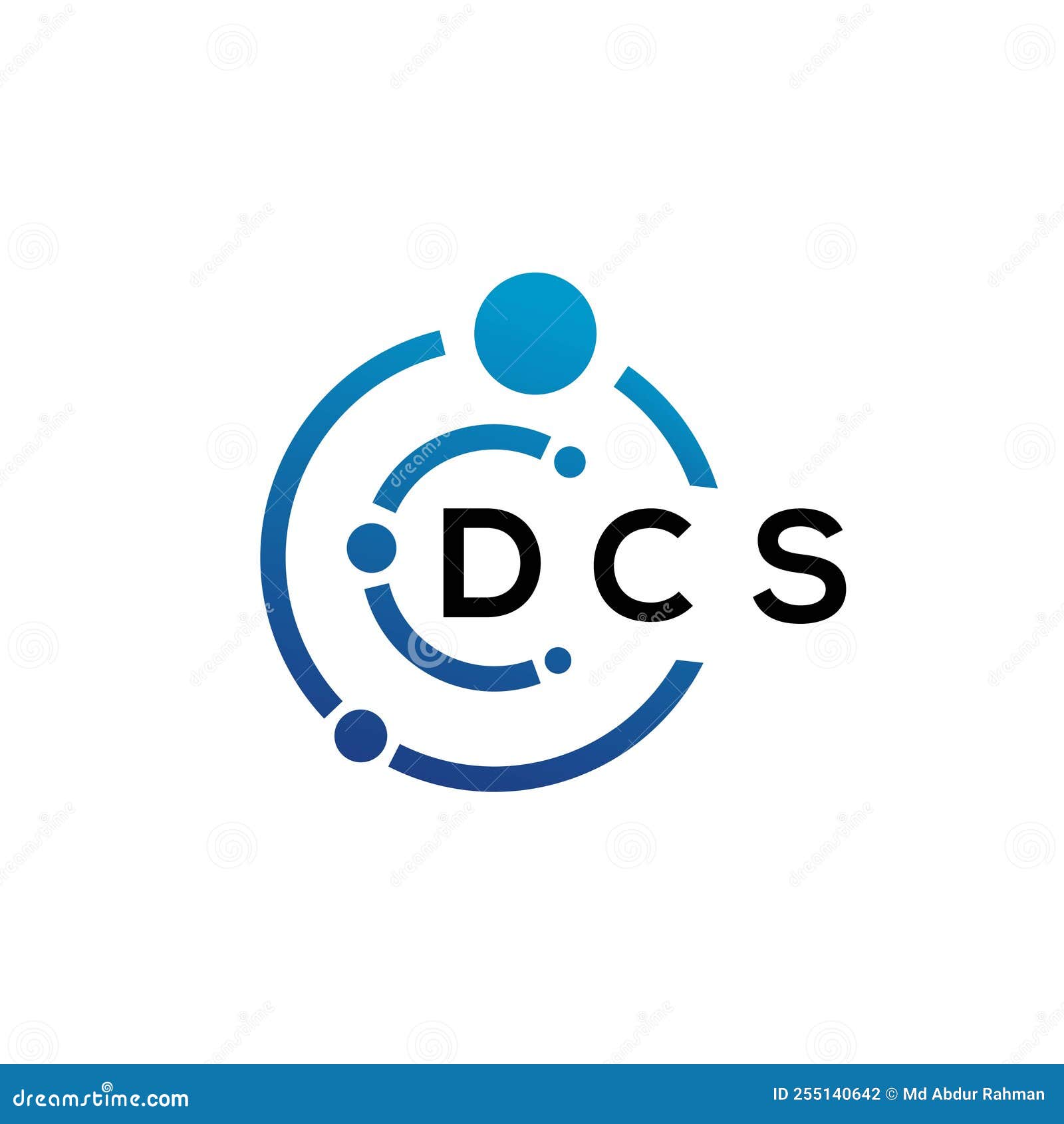 DCS Letter Logo Design On White Background. DCS Creative Initials Letter Logo Concept. DCS ...