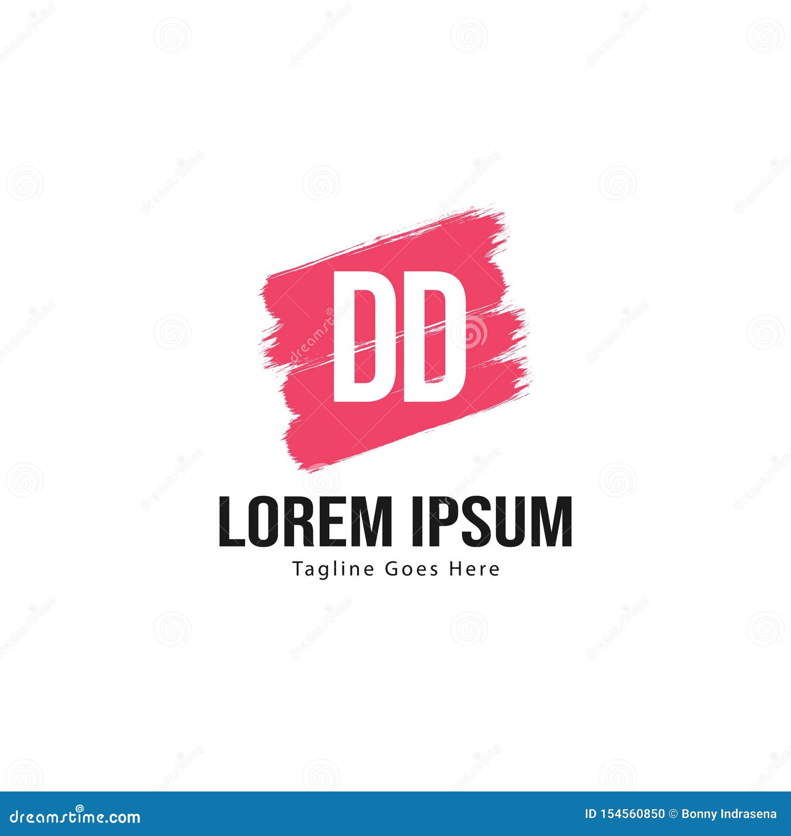 DD Letter Logo Design. Creative Modern DD Letters Icon Illustration ...