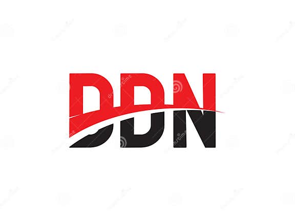 DDN Letter Initial Logo Design Vector Illustration Stock Vector ...