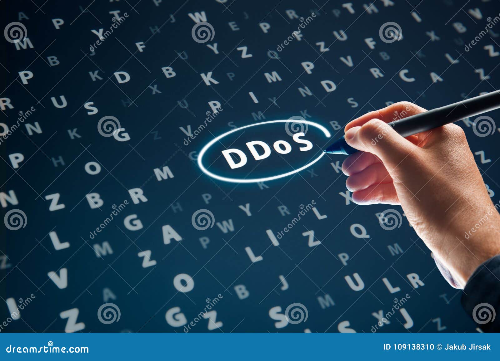 DDoS attack stock photo. Image of attack, service, internet - 109138310