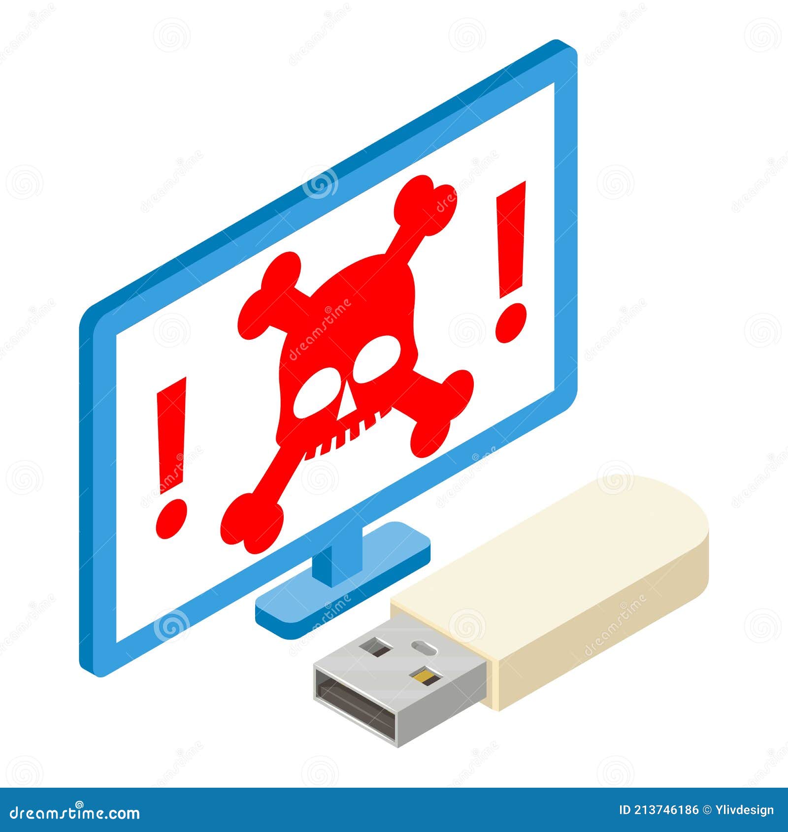 Ddos Attack Icon, Isometric Style Stock Vector - Illustration of alert ...