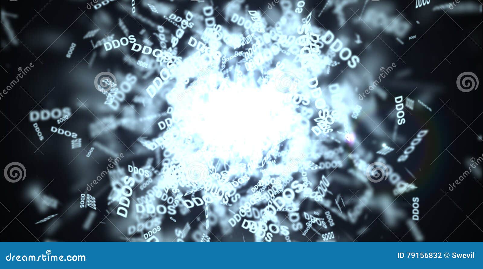 DDOS Attack, Infection Trojan, Virus Attacks Stock Illustration ...