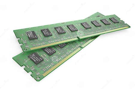 DDR3 memory modules 1 stock illustration. Illustration of memory - 53826808