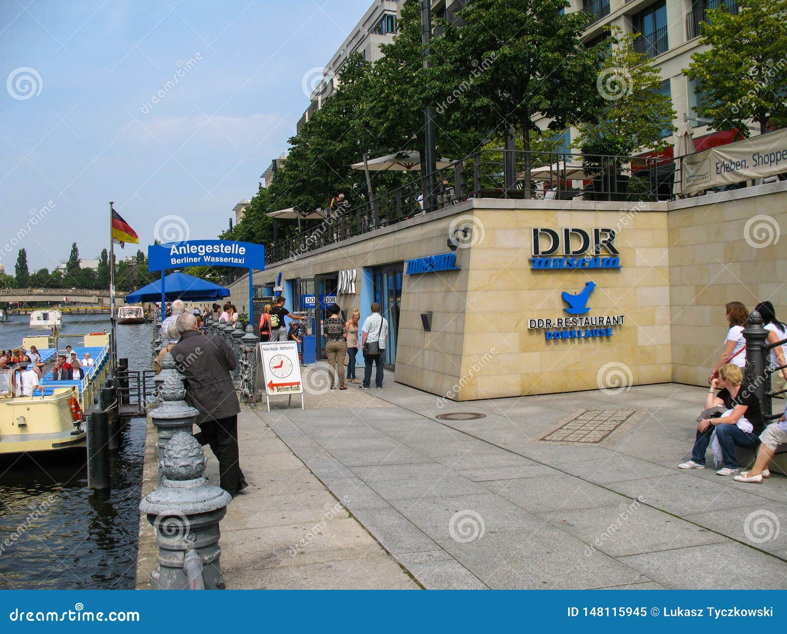DDR Museum in Berlin, Germany - View at Sunny Vacation Day Editorial ...