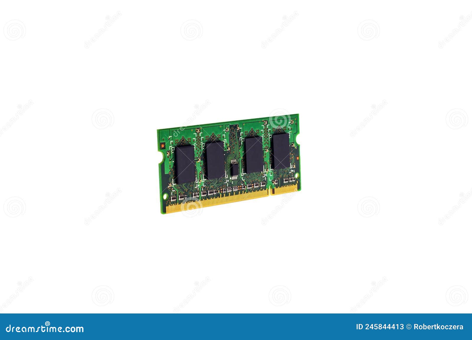 DDR RAM memory module stock image. Image of electronics - 245844413