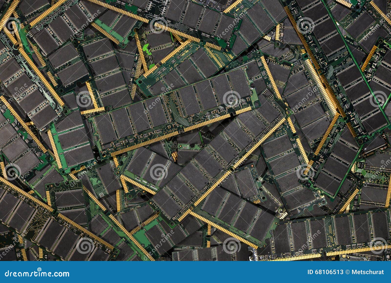 DDR RAM, Speicherchipmodule Stockbild - Bild von gelegentlich ...