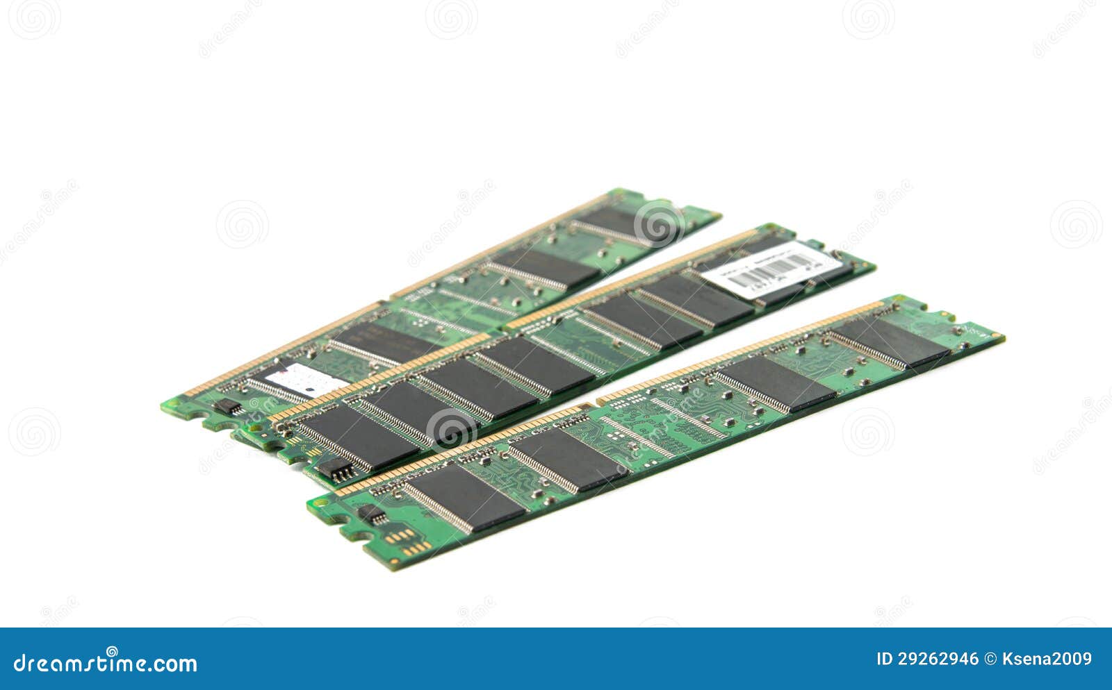 DDR RAM stick isolated stock photo. Image of dimm, hardware - 29262946