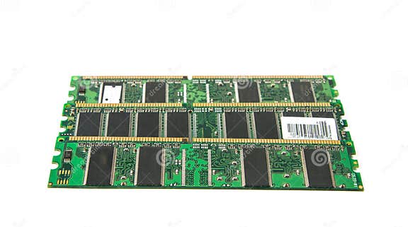 DDR RAM stick isolated stock image. Image of internal - 29262995